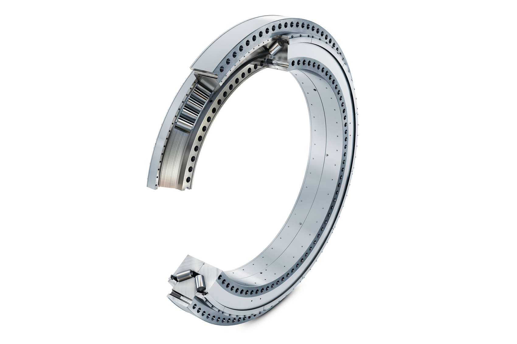 Rüzgar Türbinleri İçin Kompakt Konik Makaralı Rulman Ünitesi