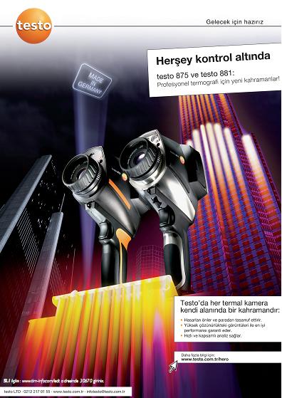 testo 875 ve testo 881: profesyonel termografi iÃ§!
