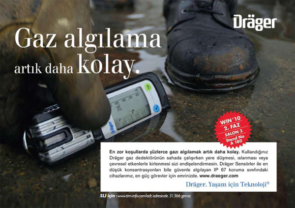 Gaz algilama artik daha kolay