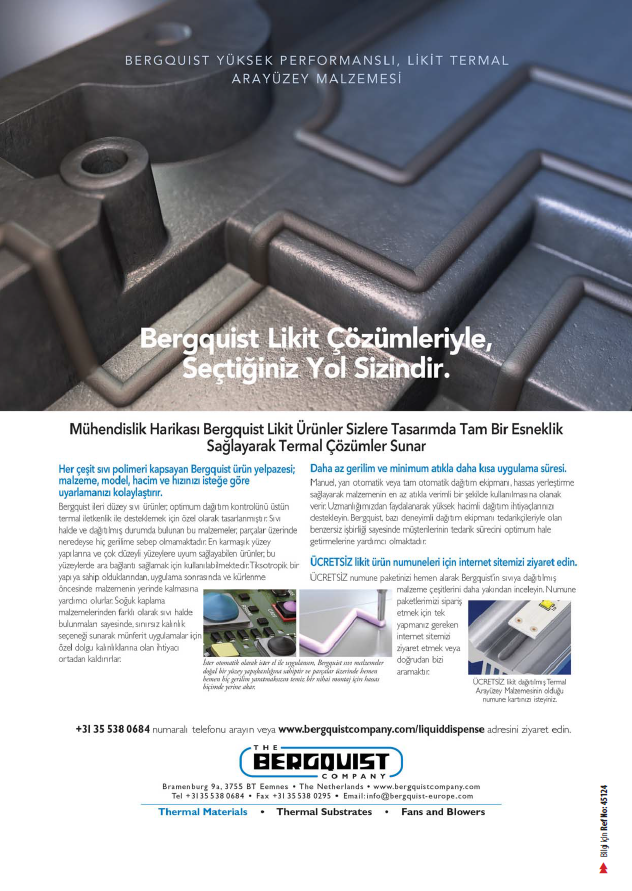 Bergquist Likit Çözümleriyle, Seçtiğiniz Yol Sizindir.