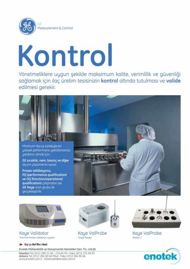 Enotek; GE Kontrol, Kaye Validator, Kaye ValProbe
