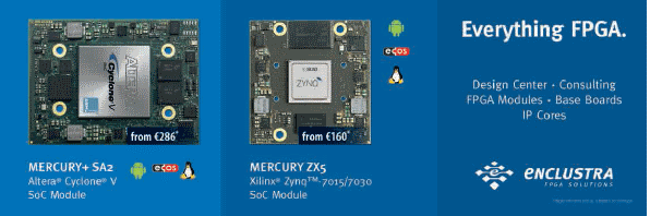 Enclustra; Everything FPGA.