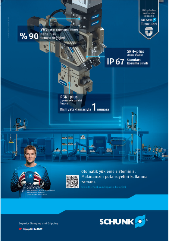 Schunk; Otomatik Yükleme Sisteminiz.