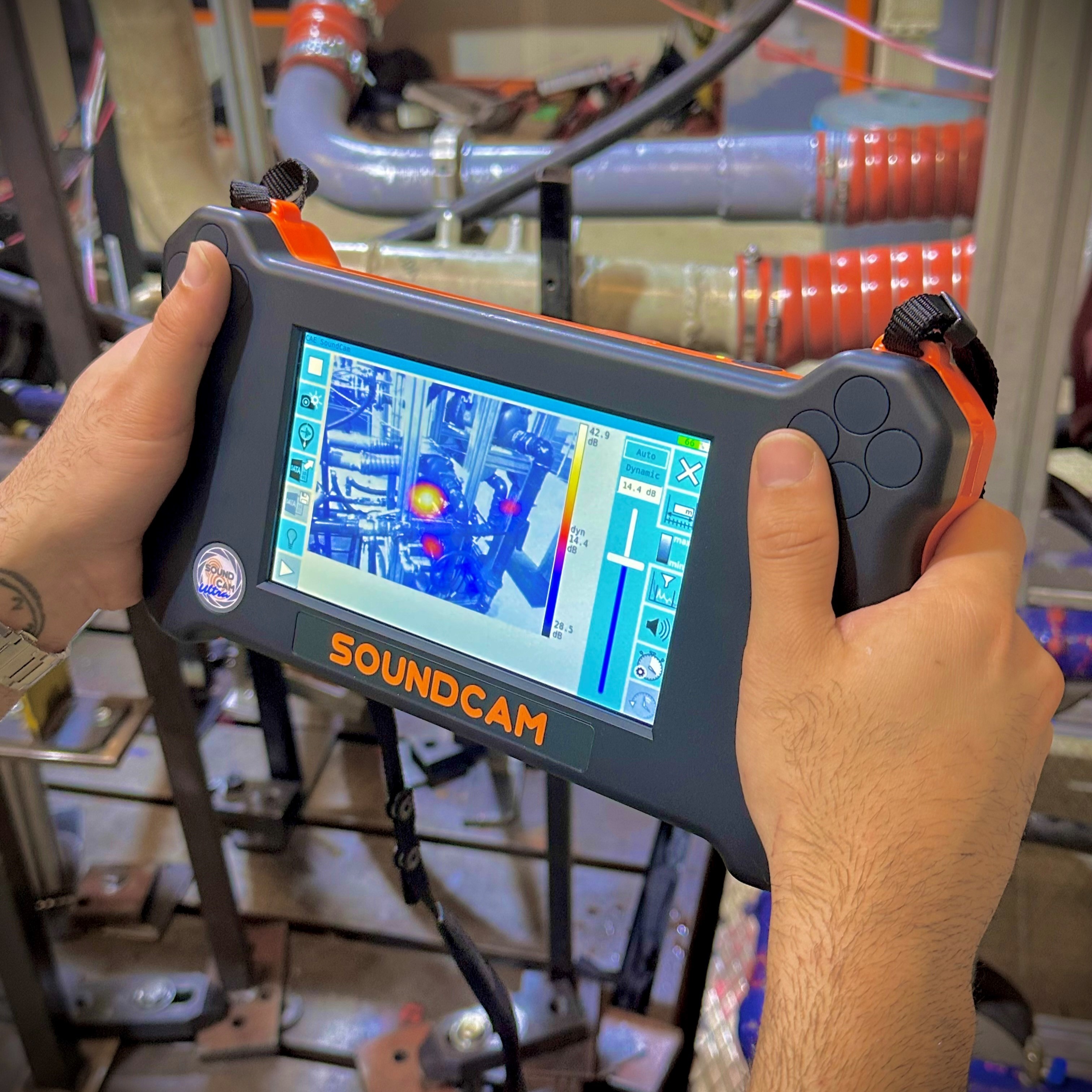 Soundcam Ultra; Akustik Kamera ile Hava Kaçağı Tespiti